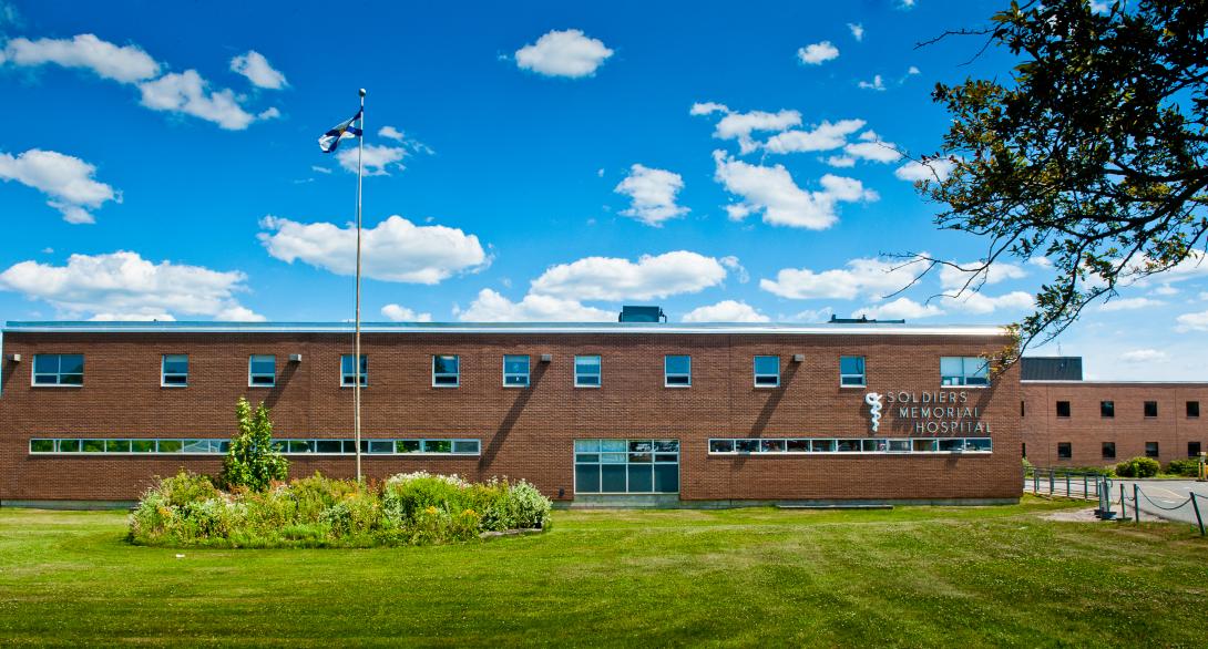 Soldiers Memorial Hospital | Nova Scotia Health